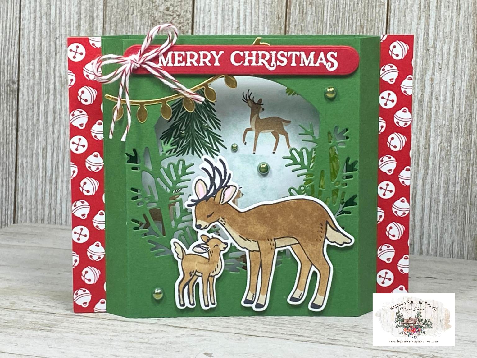 Reindeer fun card kit | October 2024 Online Card Club - Meg Holland ...
